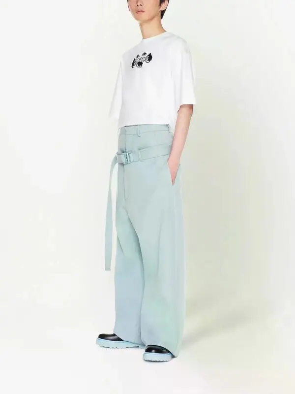 Off-White Double-waist Trousers