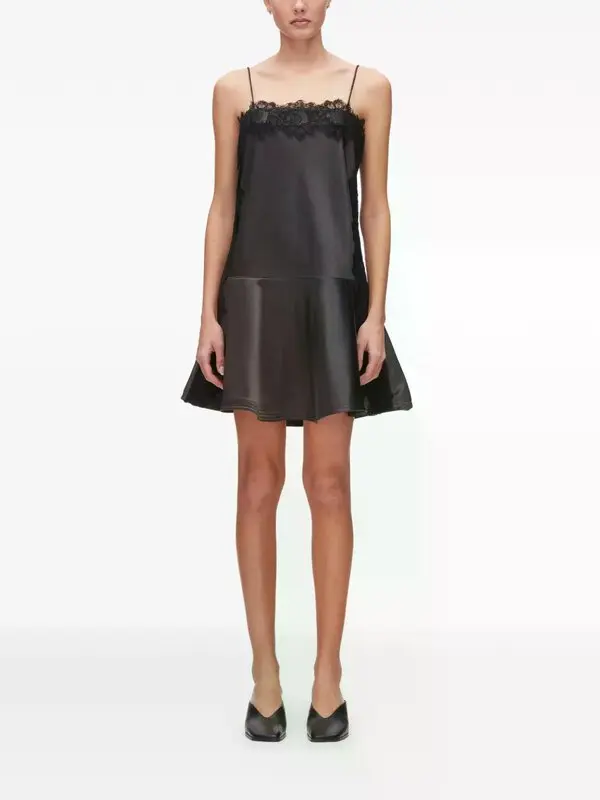 3.1 Phillip Lim Lace Trim Mini Dress