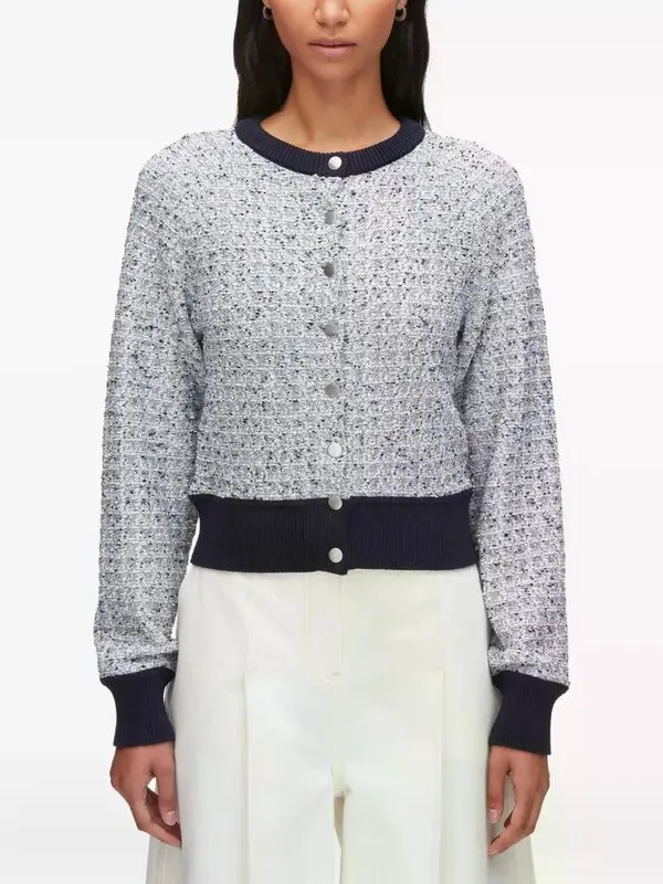 3.1 Phillip Lim Round Neck Button Cardigan