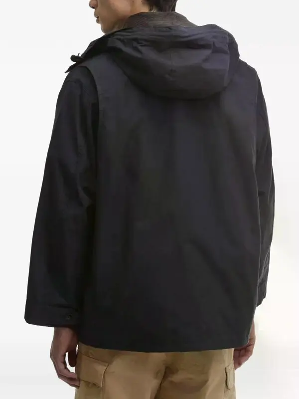 Barbour Ventile Hooded Corduroy-collar Jacket