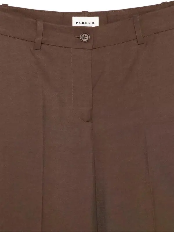 P.a.r.o.s.h Raisa Turn-up Trousers