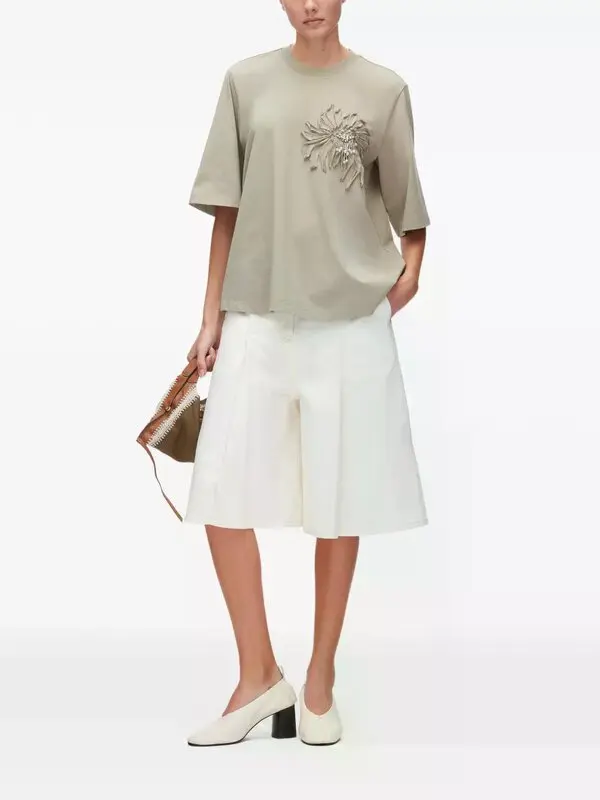 3.1 Phillip Lim Embellishment T-shirt - Green