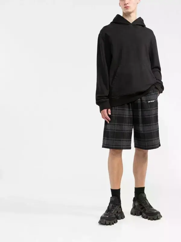 Off-White Check-print Shorts