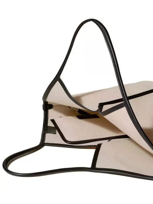 Hereu Callela Cotton Shoulder Bag - Neutrals