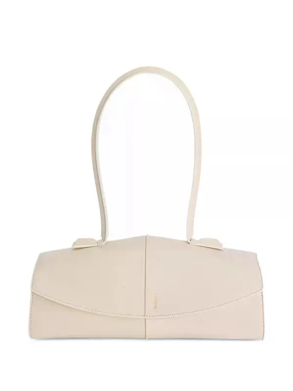 JIL SANDER Leather Shoulder Bag - Neutrals