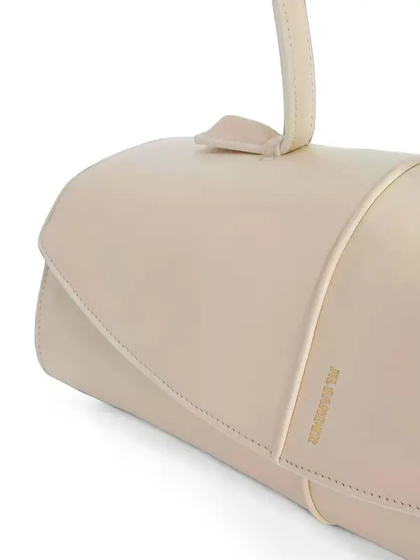 JIL SANDER Leather Shoulder Bag - Neutrals