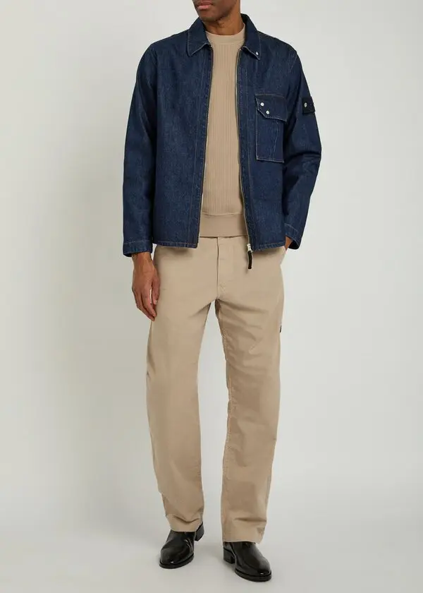 Stone Island Denim Overshirt
