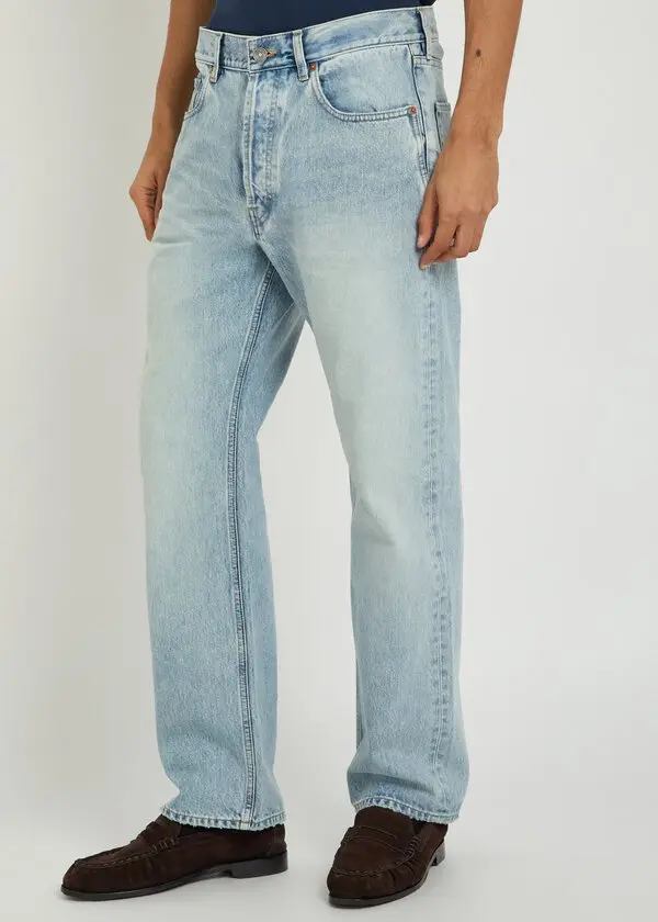 Saint Laurent Loose Straight-leg Jeans