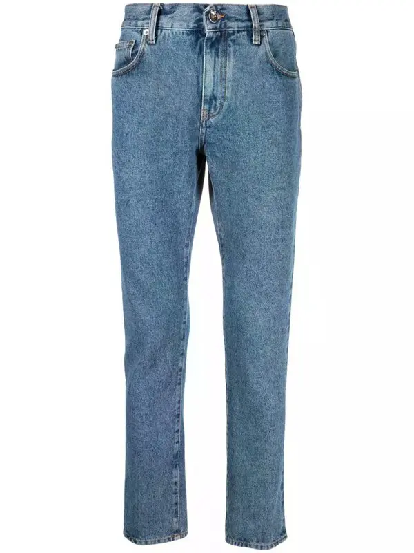 Off-White Diag-stripe Skinny Jeans