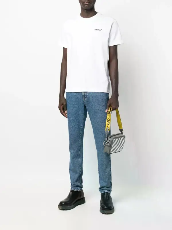 Off-White Diag-stripe Skinny Jeans