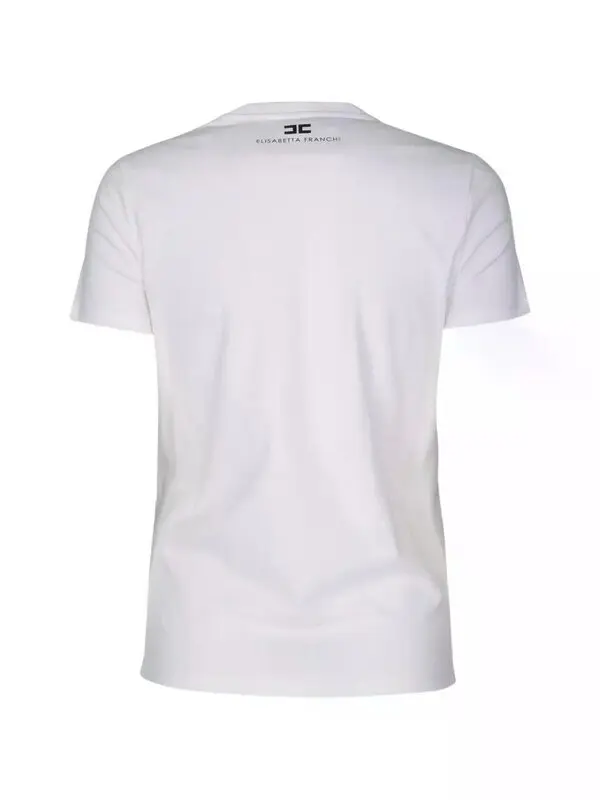 Elisabetta Franchi Embellished Crewneck T-shirt