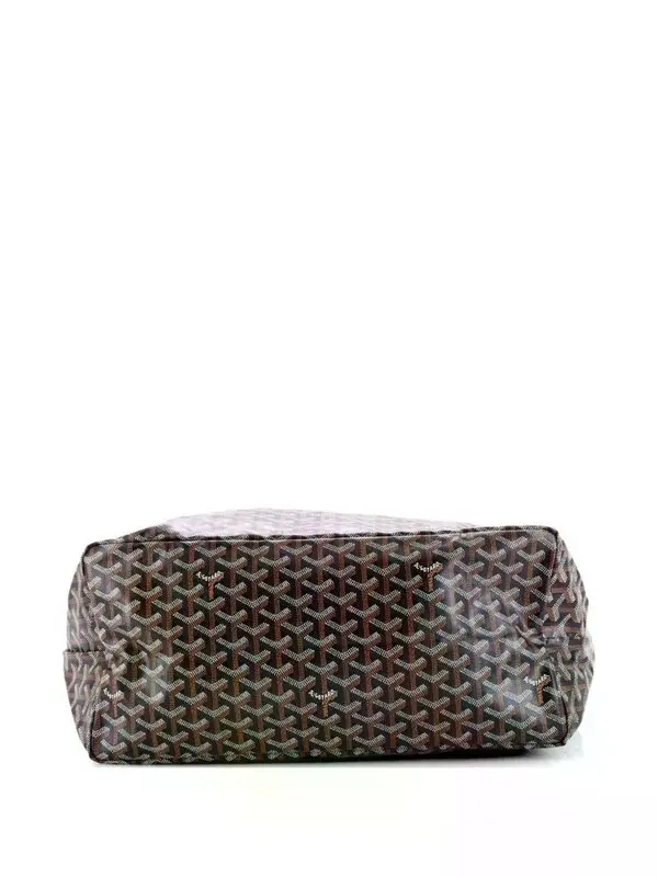 Goyard Saint Louis Coated Canvas Gm Tote Bag - Black