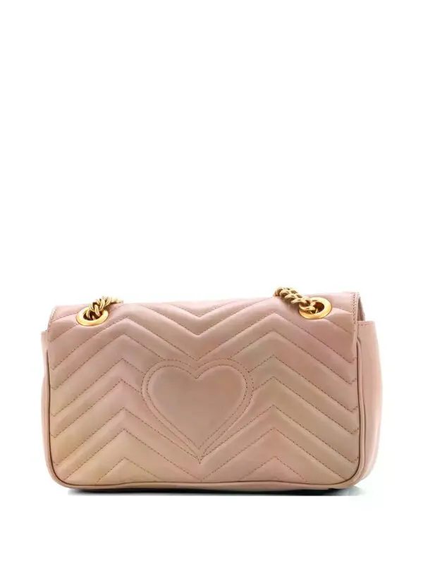 Gucci Gg Marmont Matelasse Leather Medium Shoulder Bag - Neutrals