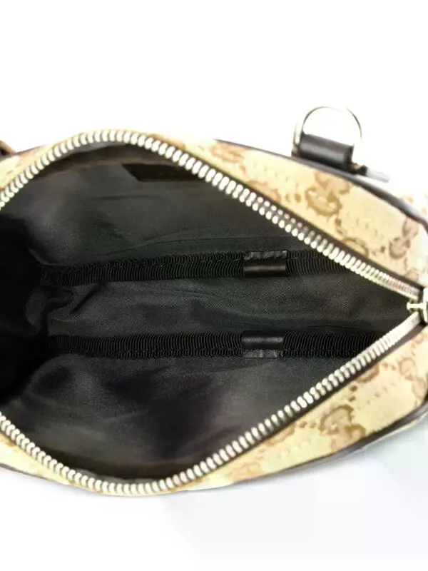 Gucci Web Loop Camera Bag Gg Canvas Mini Shoulder Bag