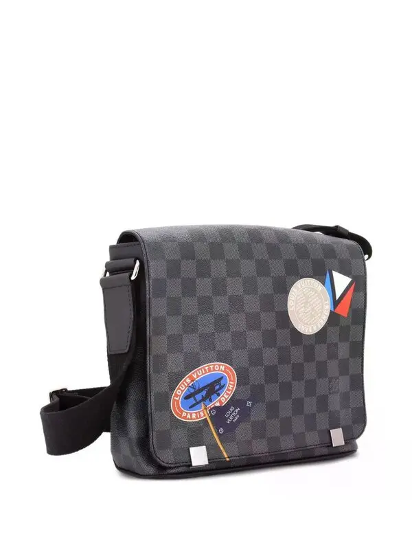 LOUIS VUITTON Damier Graphite League Pm Messenger Bag