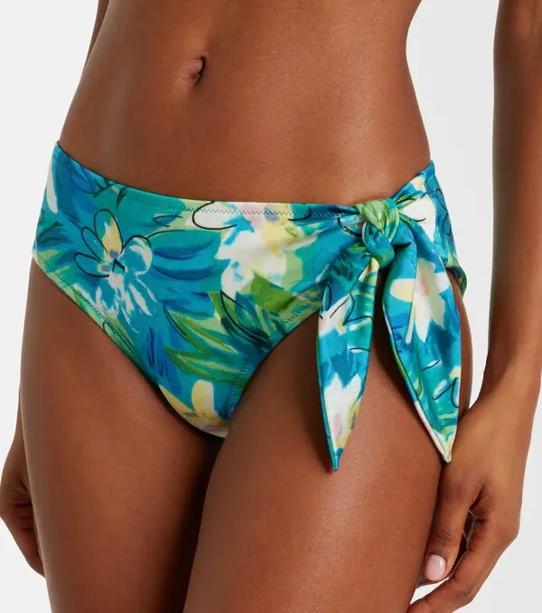 Chloé Floral Bikini Top - Multicoloured