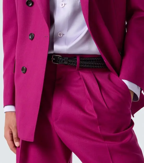 TOM FORD Braided Leather Belt