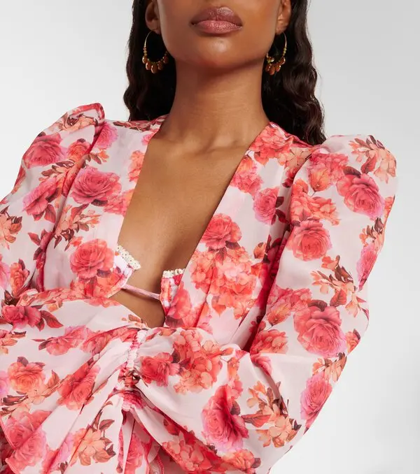 BANANHOT Berta Floral Beach Cover-up