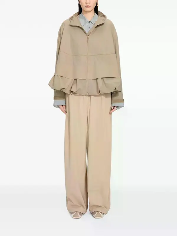 JNBY Drawstring-hem Hooded Jacket - Neutrals