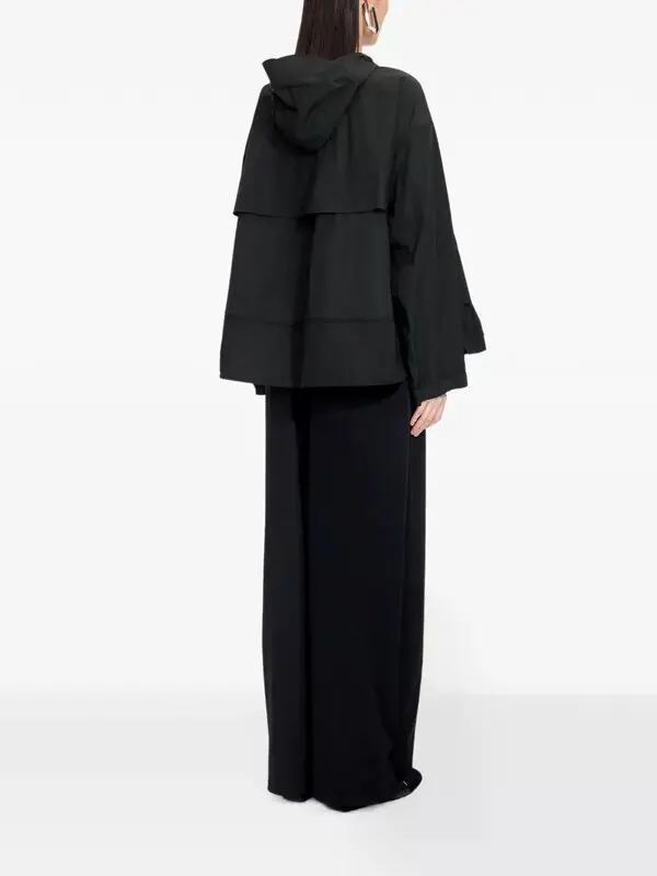 JNBY Drawstring Hem Hooded Jacket - Black