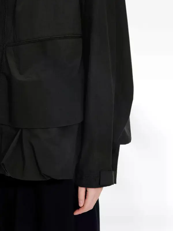 JNBY Drawstring Hem Hooded Jacket - Black