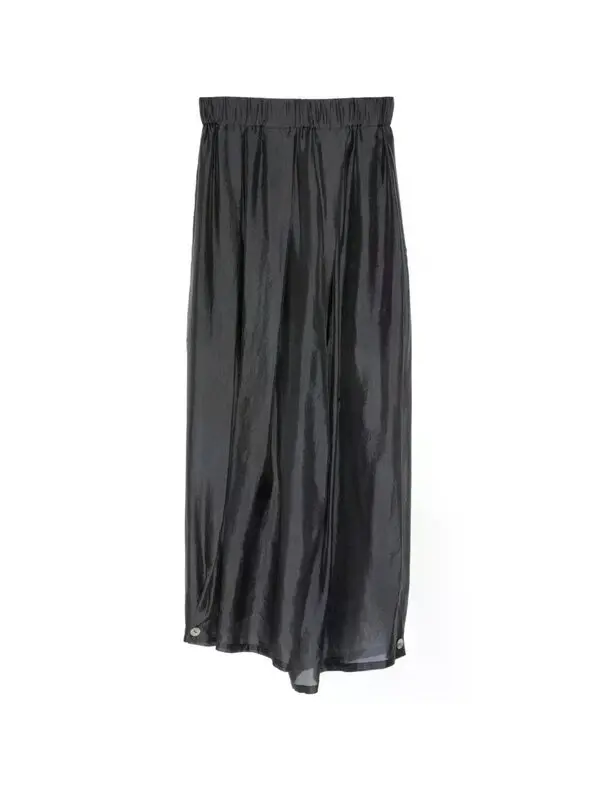 GAZ DE LIN Wide-leg Trousers - Grey