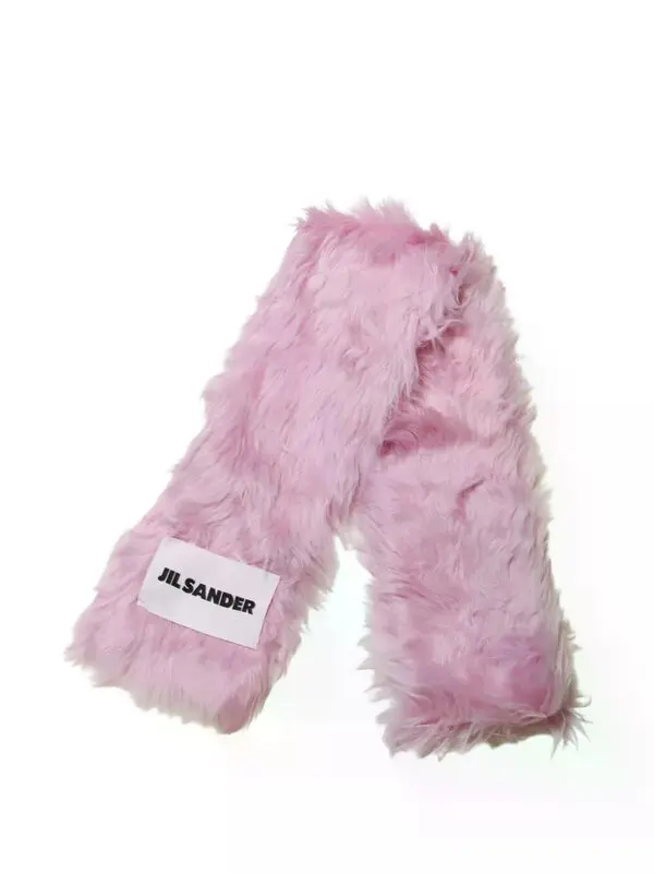 JIL SANDER Faux Fur Scarf