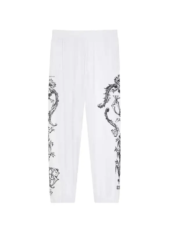 Givenchy Elasticated Print Trousers