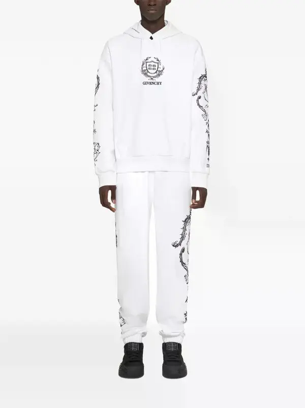 Givenchy Elasticated Print Trousers