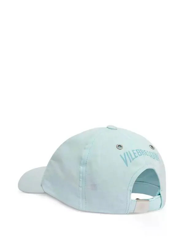Vilebrequin Turtle Print Eyelet Cap - Blue