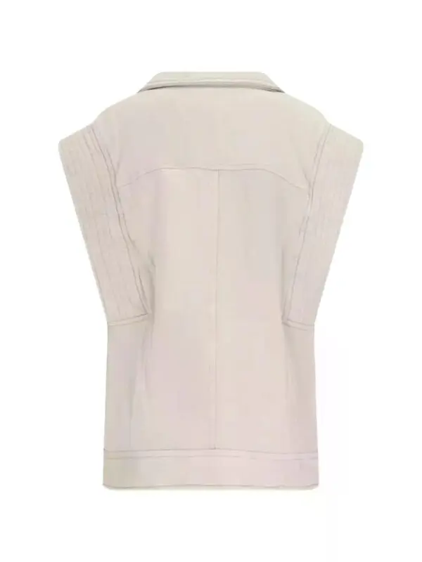 Isabel Marant Étoile Naelle Quilted Gilet - Neutrals