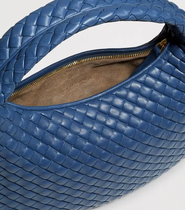 Bottega Veneta Small Veneta Shoulder Bag - Blue