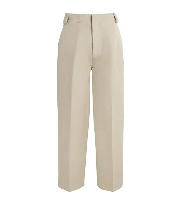 AMI Paris Cotton Baggy Trousers