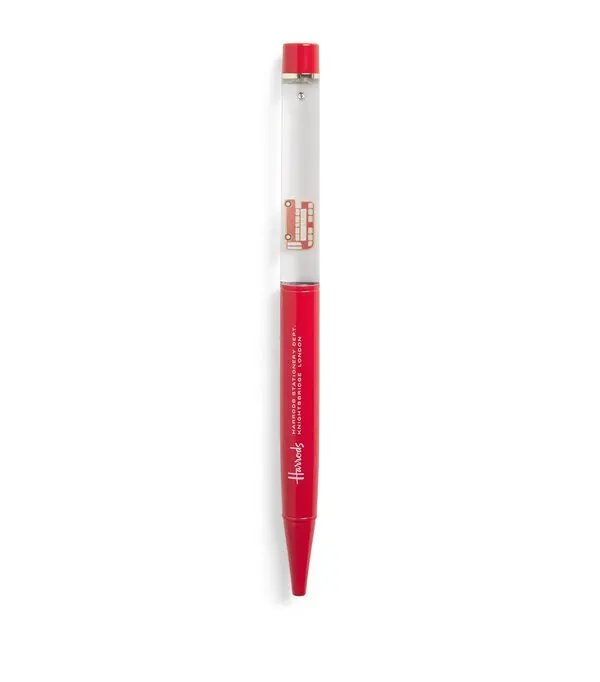 Harrods Floating Bus Pen - Red