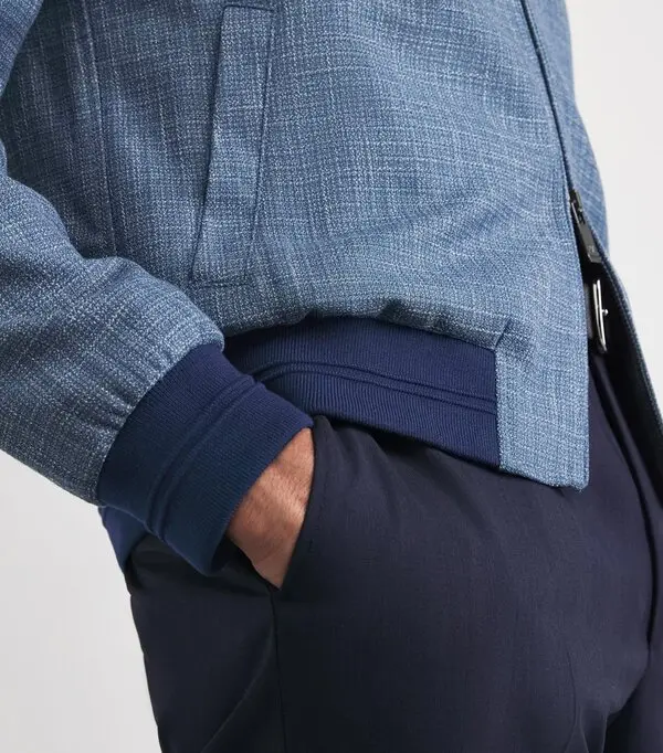 Pal Zileri Zip-up Bomber Jacket