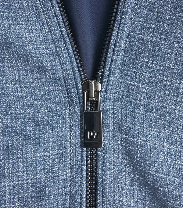 Pal Zileri Zip-up Bomber Jacket