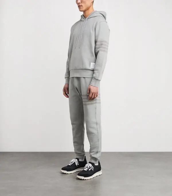Thom Browne Cotton 4-bar Sweatpants - Grey