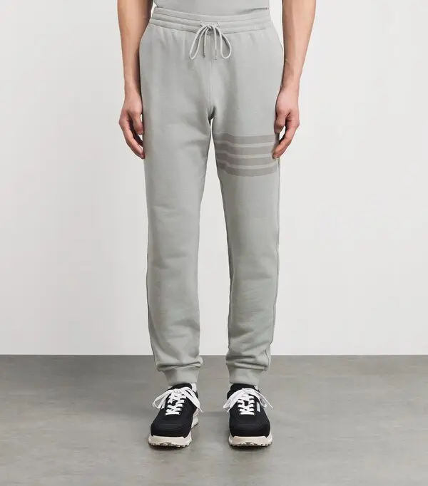 Thom Browne Cotton 4-bar Sweatpants - Grey