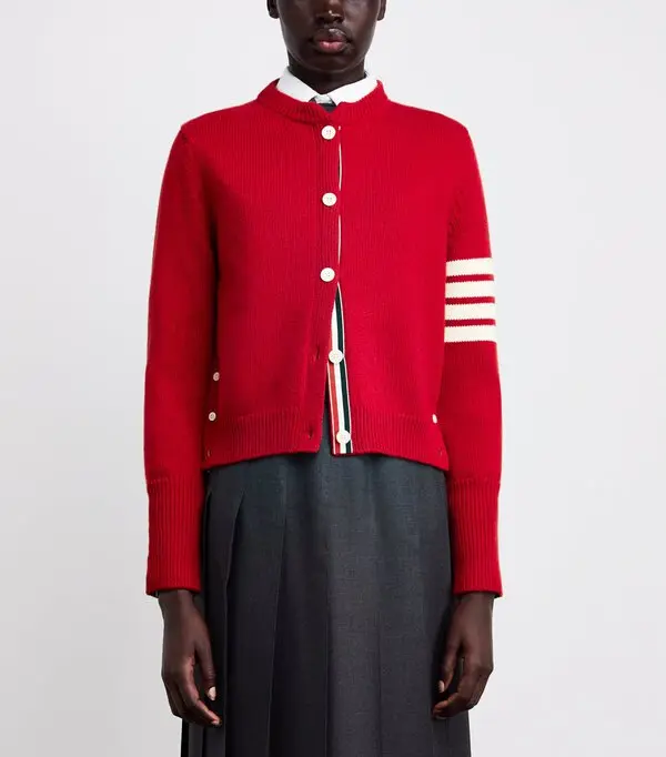 Thom Browne Virgin Wool Hector Cardigan