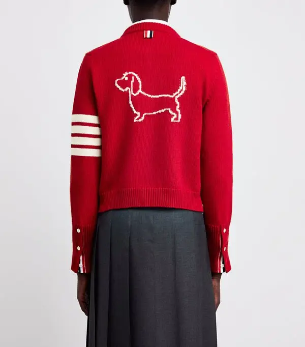 Thom Browne Virgin Wool Hector Cardigan