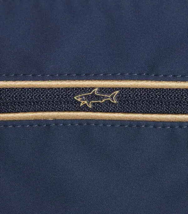 Paul & Shark Typhoon Platinum Bomber Jacket - Navy