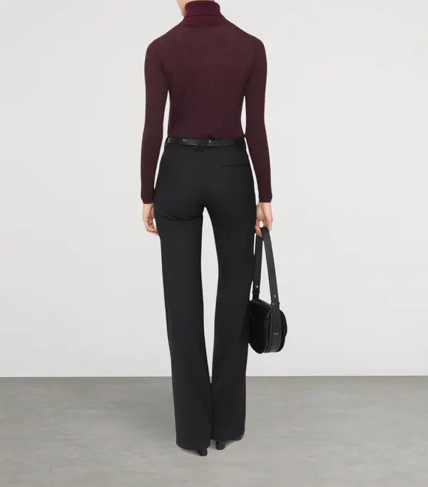 Burberry Stretch Twill Tailored Trousers