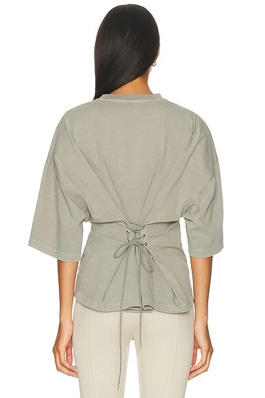 AGOLDE Ellery Tee Shirt - Drab