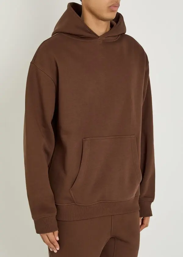 NOW YOU LIVE Harcourt Hooded Cotton-blend Sweatshirt