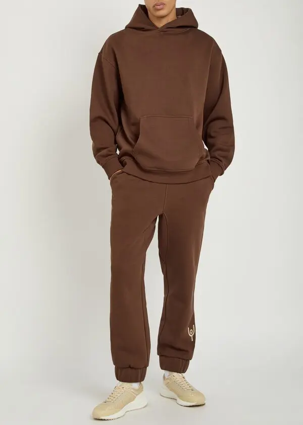 NOW YOU LIVE Harcourt Hooded Cotton-blend Sweatshirt