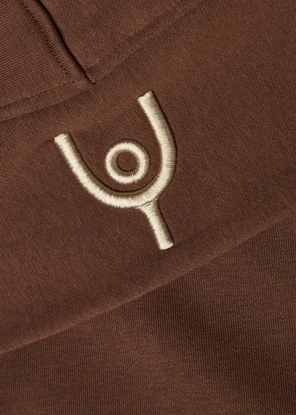 NOW YOU LIVE Harcourt Hooded Cotton-blend Sweatshirt