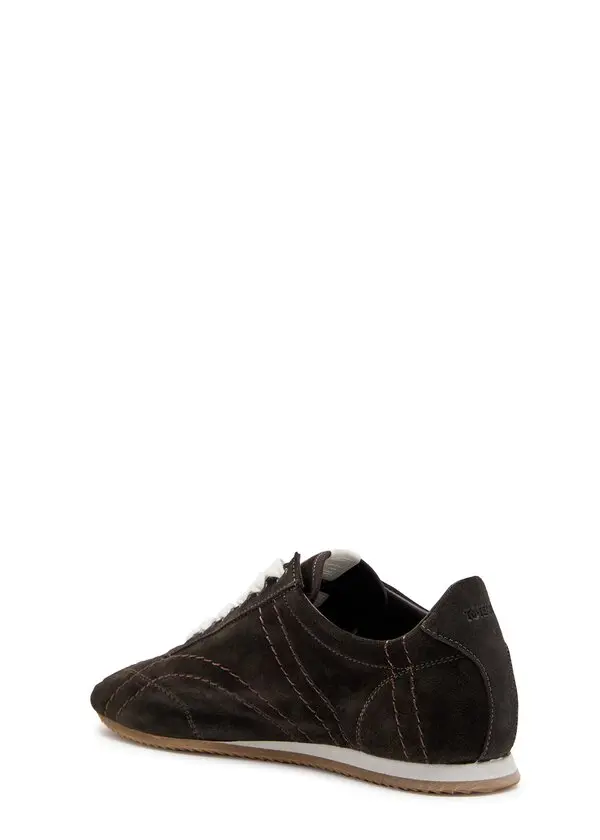 TOTEME Suede Lace-up Sneakers