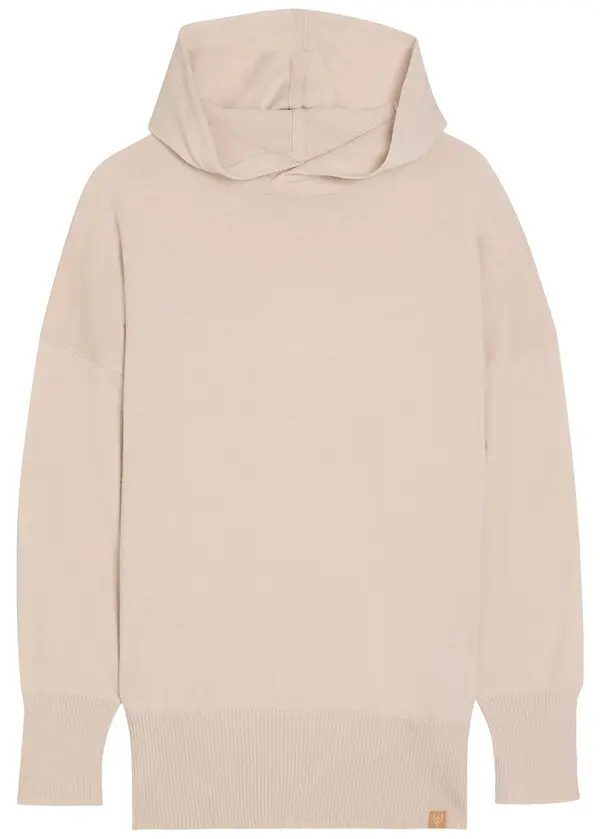 NOW YOU LIVE Beeby Hooded Merino Wool Jumper