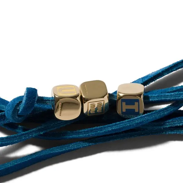 Miu Miu Enameled Metal Dice Charm