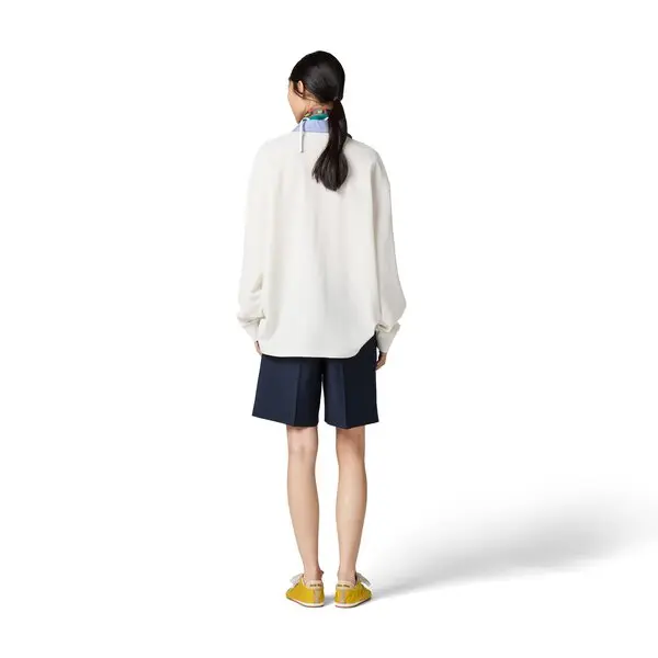 Miu Miu Cotton Piqué Polo Shirt With Embroidered Logo